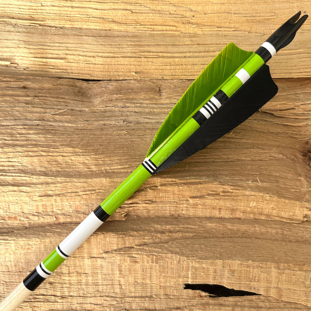 Draven Archery - Classic 3 Lightgreen Arrow Wraps