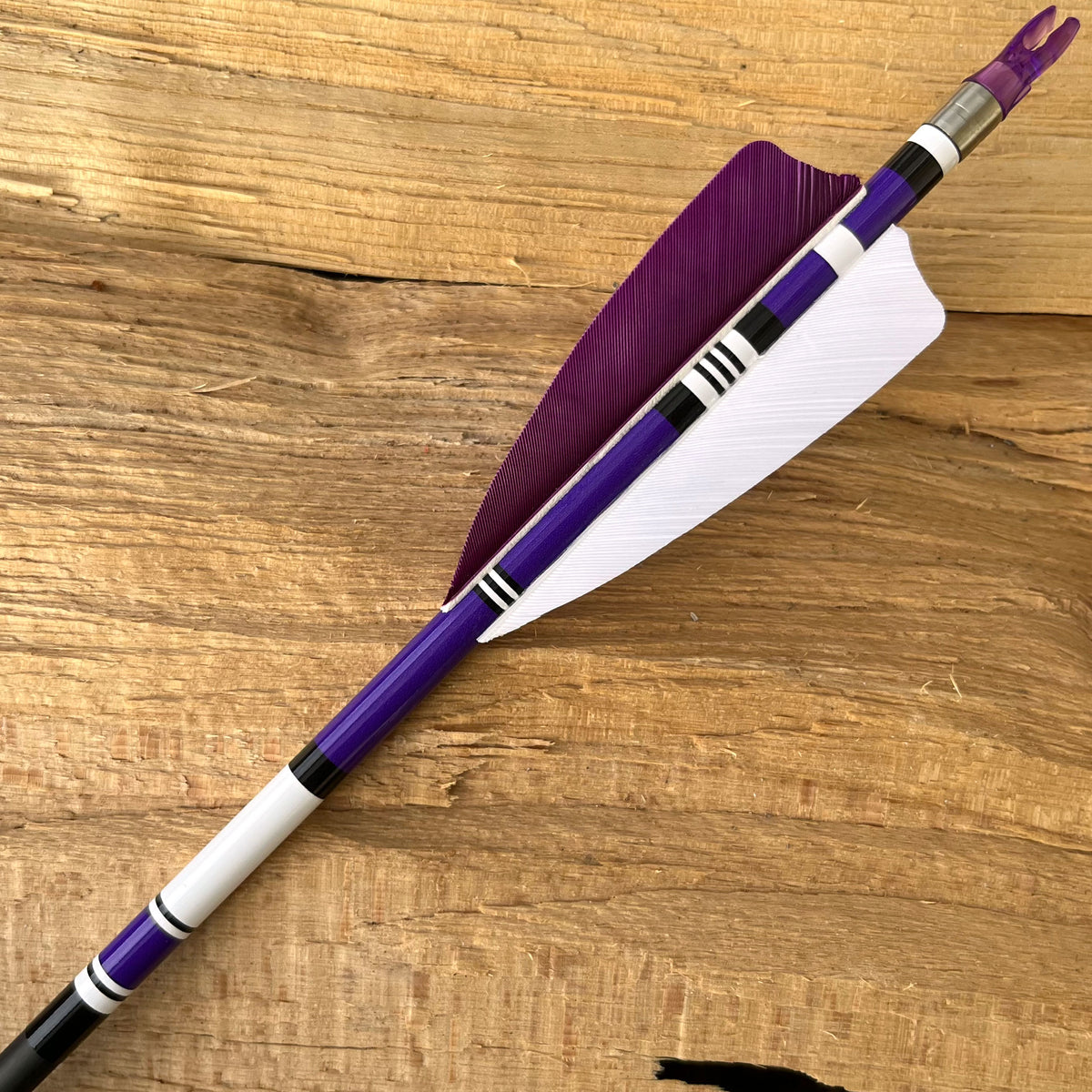 Draven Archery - Classic Violet Arrow Wraps