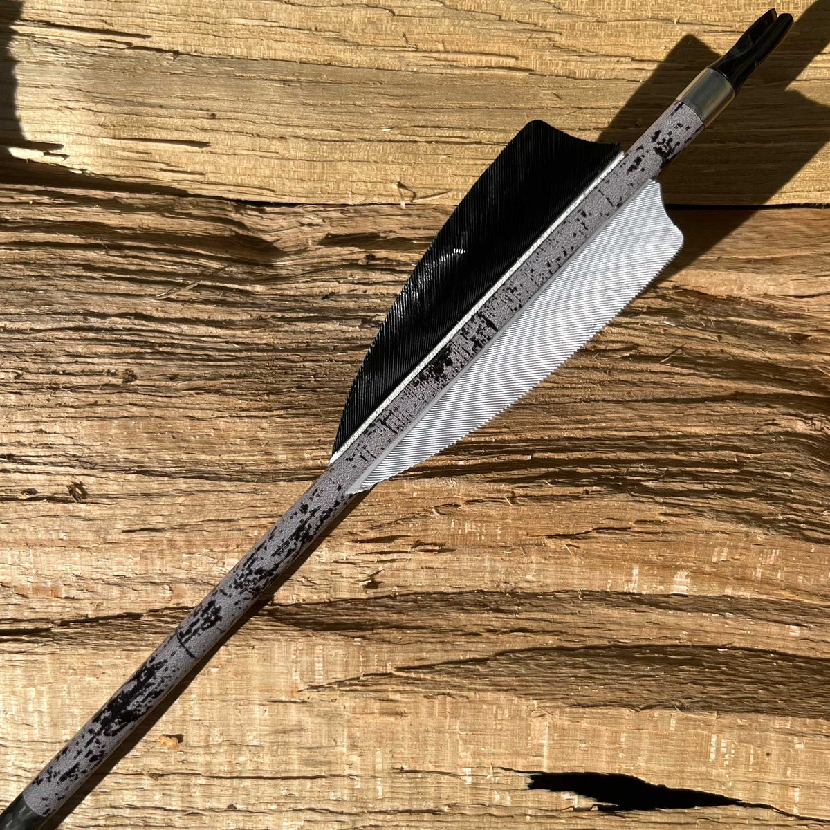 Draven Archery - Grime Grey Arrow Wraps