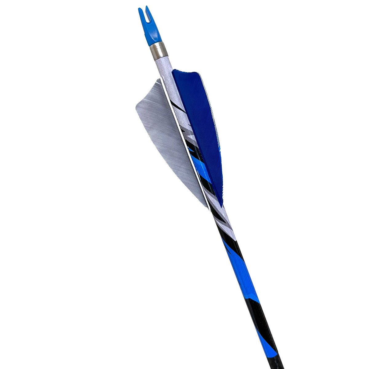 Draven Archery - Racing Blue Arrow Wraps
